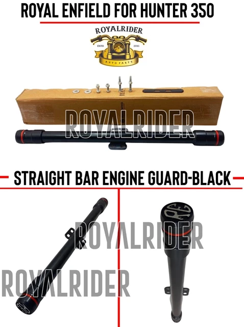 FITS ROYAL ENFIELD HUNTER 350 "STRAIGHT BAR ENGINE GUARD" - Express ...