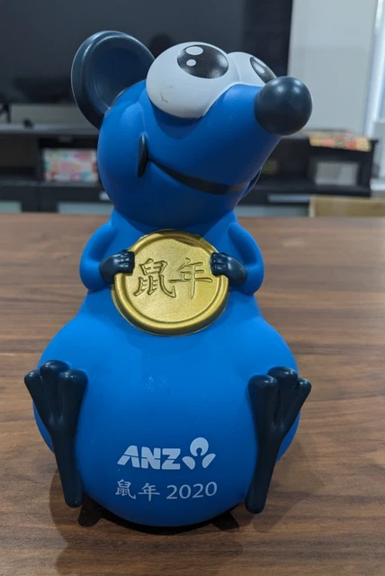 ANZ BANK YEAR Of The Rat 2020 Money Box Piggy Bank $15.00 - PicClick AU