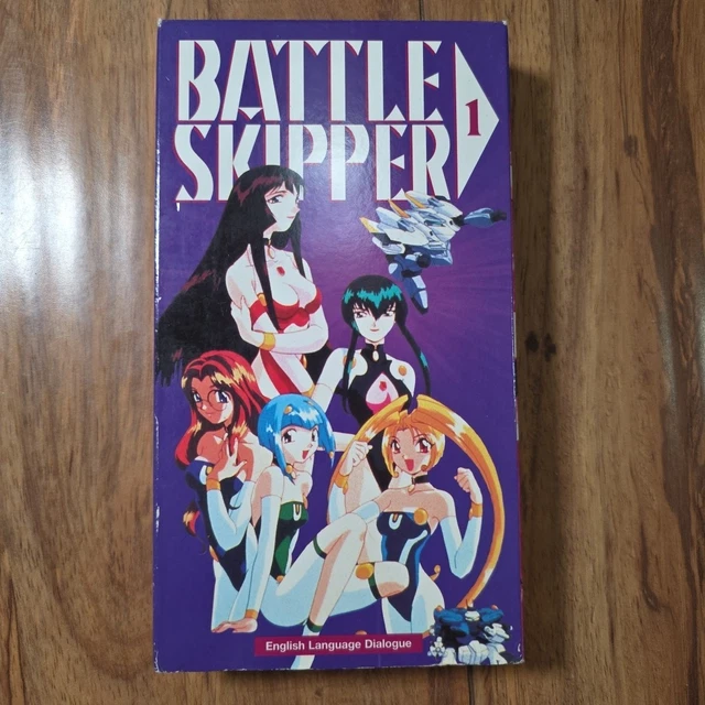 BATTLE SKIPPER VOLUME 1 1996 VHS Katsuhito Akiyama Anime Dubbed £8.95 ...