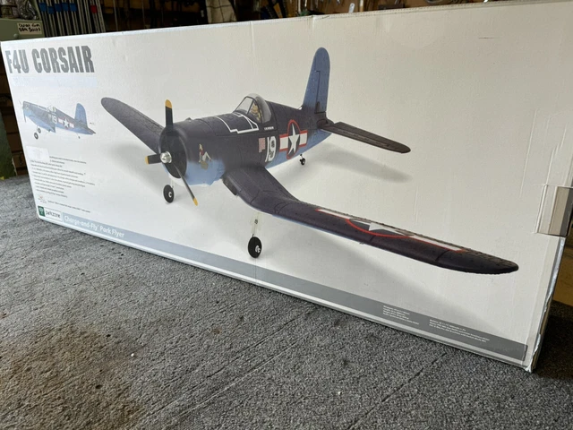 PARKZONE F4U CORSAIR RC Plane Warbird E Flite £225.00 - PicClick UK