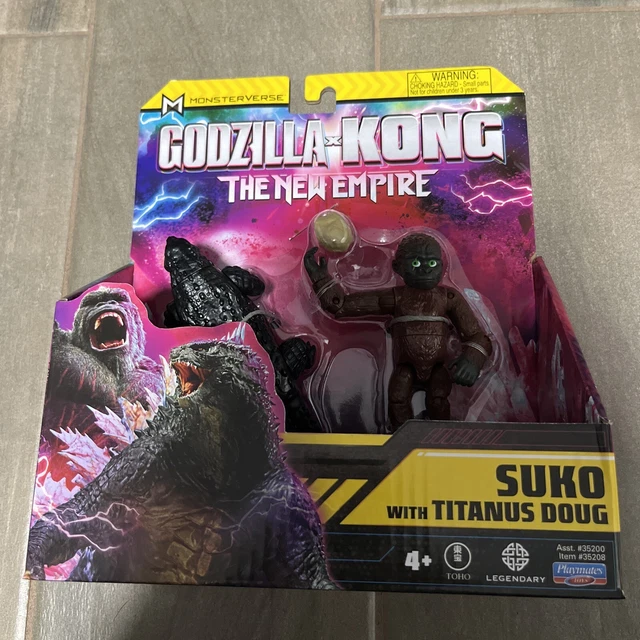 PLAYMATES MONSTERVERSE GODZILLA x Kong New Empire SUKO avec figurines ...