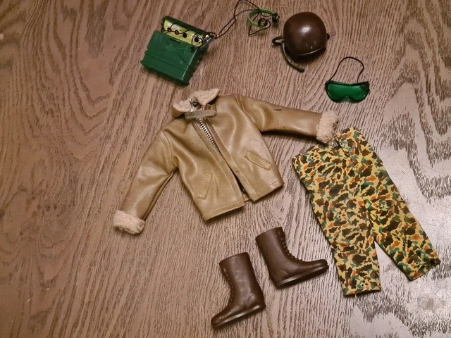 VINTAGE ACTION MAN Armoured Car Commander Part Uniform £34.85 - PicClick UK