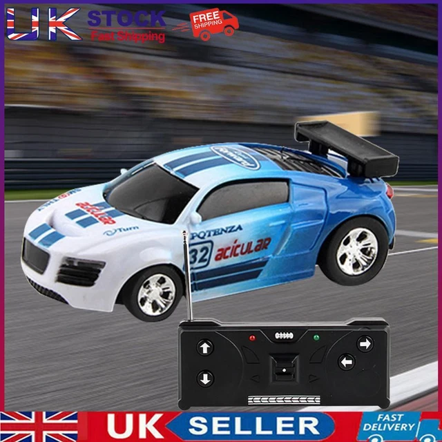 COKE CAN MINI Cans RC Car with Roadblocks RC Car Micro Racing Car ...