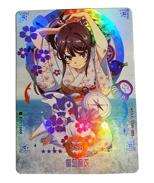 MAI SAKURAJIMA - Bunny Girl Senpai - Goddess Feast - Ssr-018 - Holo ...