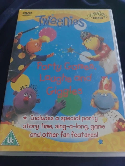 TWEENIES PARTY GAMES Laughs And Giggles Dvd Kids £6.99 - PicClick UK