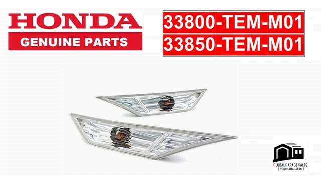 HONDA ORIGINAL CIVIC TYPE R FK8 Side Marker Winker Indicator Lens Clear ...