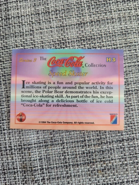 1994 COLLECT-A-CARD THE Coca-Cola Collection Series 3 Holograms Speed ...