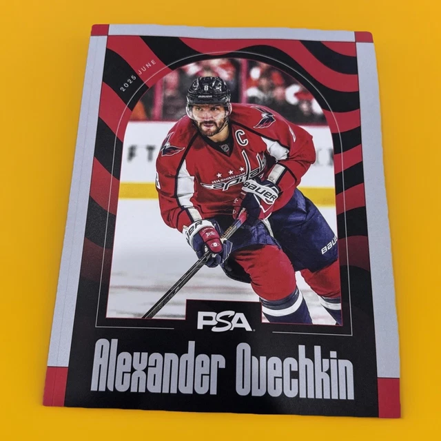 ALEXANDER OVECHKIN OVI Great 8 PSA Price Guide Magazine June 2025 ...