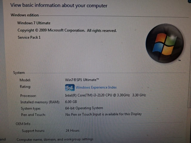 HP PRO 3300 Series MT KIT (motherboard + Intel i3-2120 + cooler) £26.70 ...