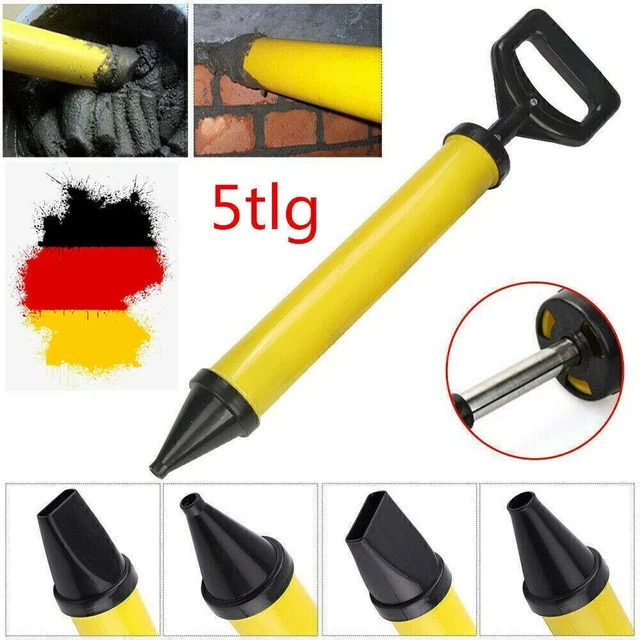 JOINT GUN MORTAR mortar press mortar syringe mortar pump + 4 nozzle ...