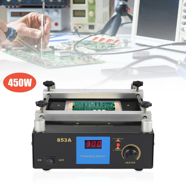 BGA DIGITAL IR Infrared Preheating Rework Station Soldering Preheater ...