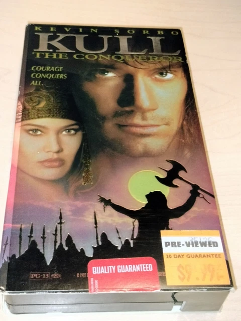 KULL THE CONQUEROR (VHS, 1998) Kevin Sorbo Tia Carrere £4.72 - PicClick UK