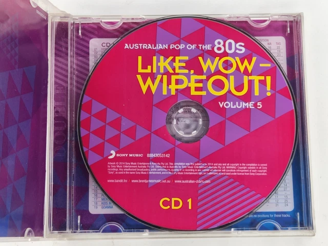 AUSTRALIAN POP OF the 80s - Like Wow - Wipeout! - Volume 5 - 2 CD Set ...