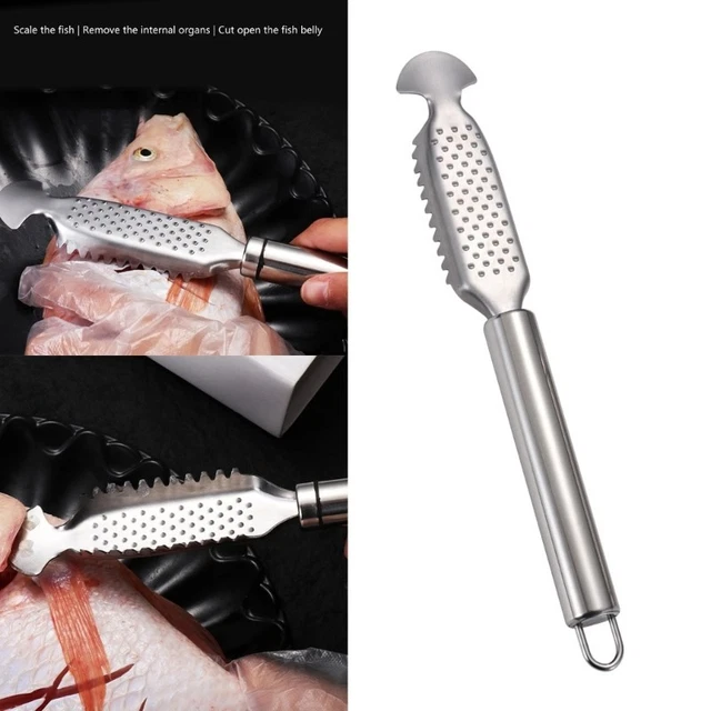 QUICK FISH SCALING Tool Stainless Steels Ergonomic Kitchen Accessory £ ...