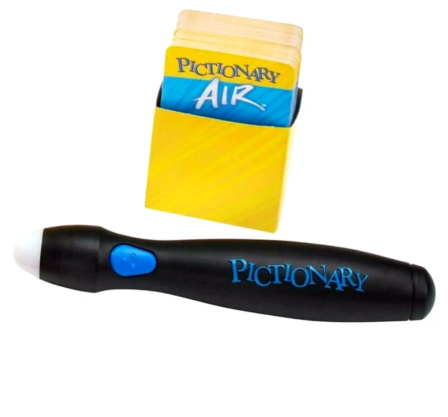 MATTEL GAMES PICTIONARY Air Pen interaktiv zeichnen Familie Kinder ...
