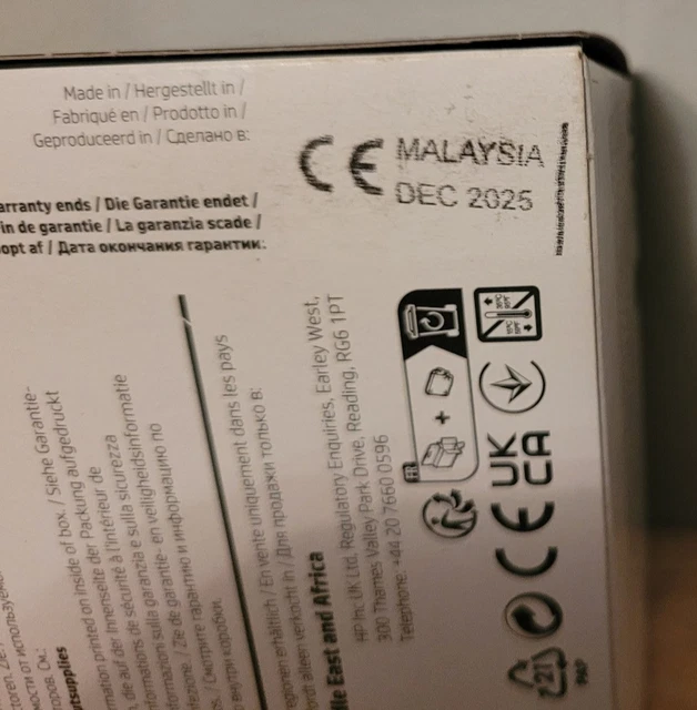 HP 912XL BLACK Original Ink Cartridge For HP Officejet Pro 8022 8023 ...