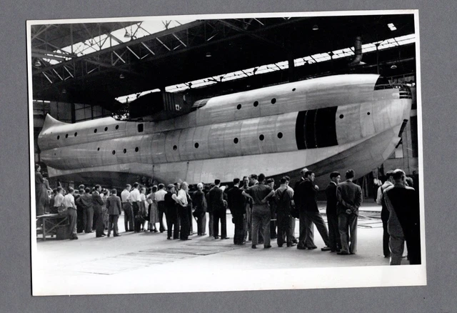 SAUNDERS ROE PRINCESS Flying Boat Vintage Photo Saro 2 619 £19.95 ...