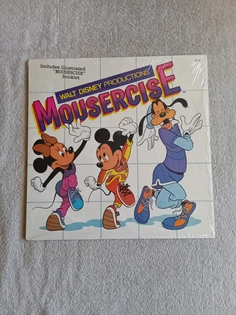 WALT DISNEY PRODUCTIONS Mousercise LP. Disneyland Records. Includes ...