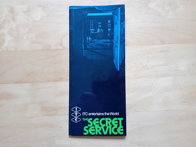 GERRY ANDERSON THE Secret Service Original Sales Brochure ITC 1969 ...