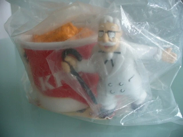KFC COLONEL SANDERS Animated figure The Chicken Expert Story NEW sealed ...