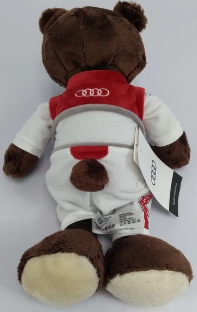 AUDI MOTORSPORT BEAR 40cm DTM Racing Suit - GENUINE MERCHANDISE £39.99 ...
