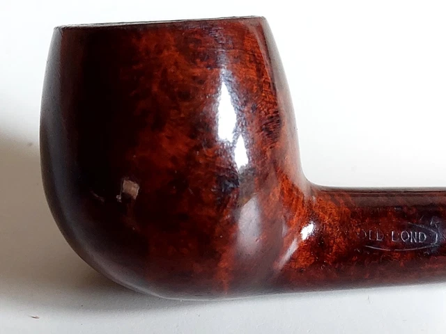 OLD BOND BRIAR Estate Pipe 14cm Foreign Made 11cm Straight Stem Vintage ...