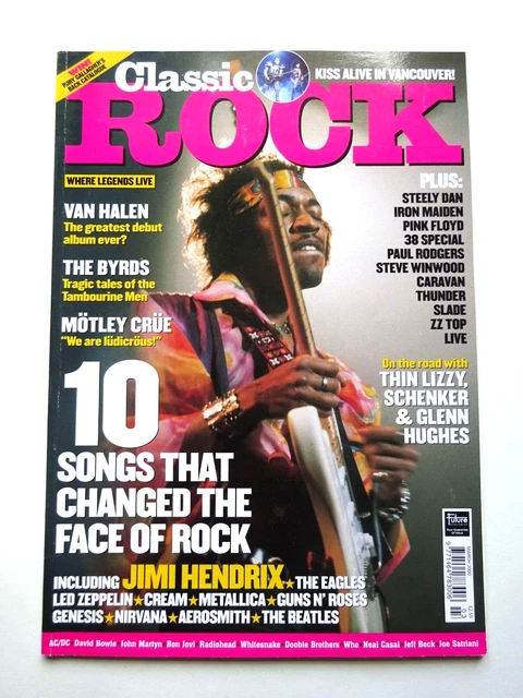 CLASSIC ROCK MAGAZINE Jimi Hendrix Cover - Issue 12, March 2000 £6.99 ...