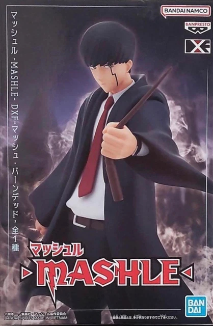 MASHLE MASH BURNED Figura DXF BANPRESTO Nuovo autentico dal Giappone F ...