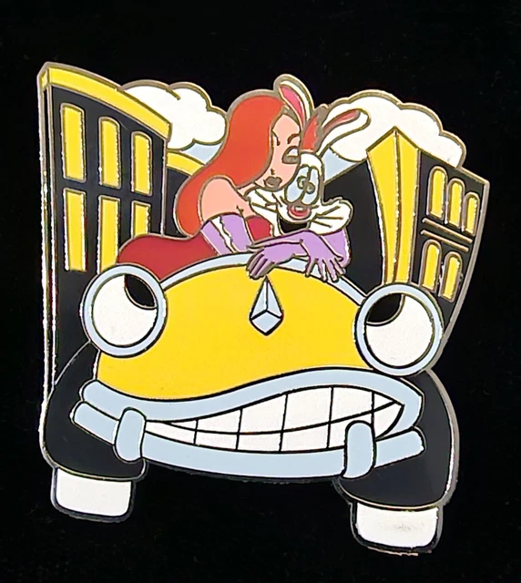 WHO FRAMED ROGER Rabbit Jessica Rabbit Benny The Cab Disney Trading Pin ...