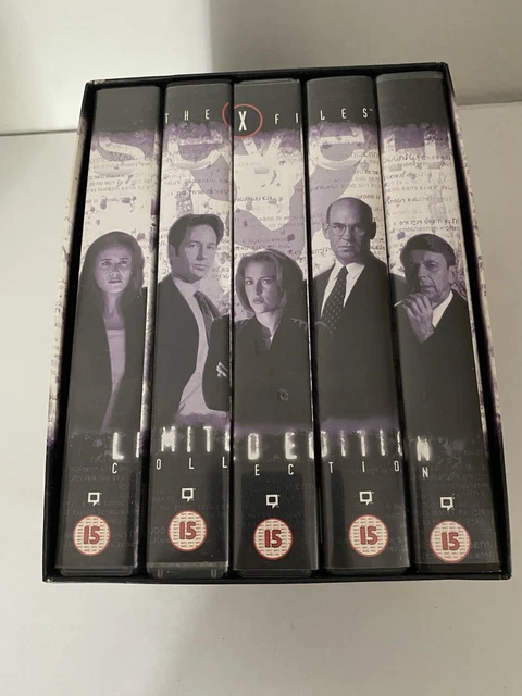 THE X-FILES SEASON 7 - VHS Tape Box Set Vintage £5.99 - PicClick UK