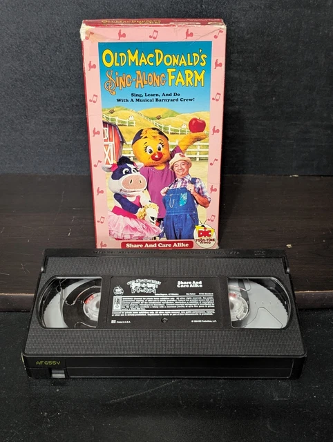 OLD MACDONALDS SING-ALONG Farm: Share and Care Alike (VHS, 1994) £9.00 ...
