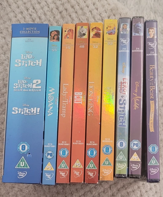 DISNEY DVD BUNDLE £12.00 - PicClick UK
