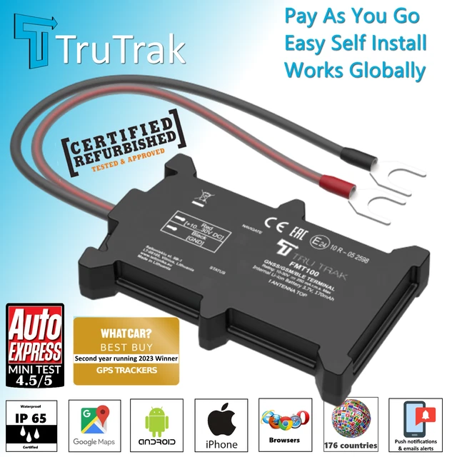 TRUTRAK GPS VEHICLE Tracking device FMT100 - Pay as You Go ...