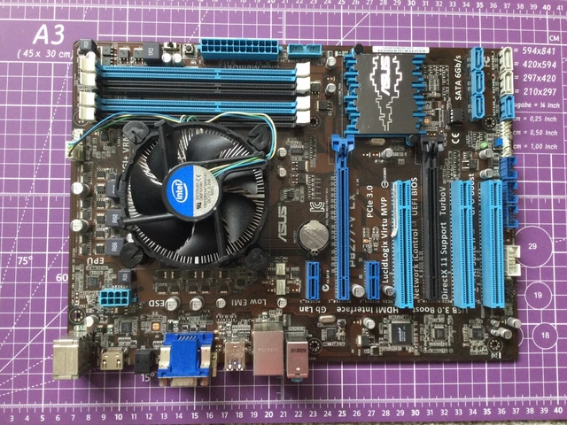 ASUS P8Z77-V LX, LGA 1155/Socket H2, Motherboard with Core i7 3770K - No RAM £85.00 - PicClick UK