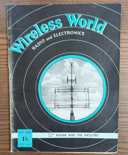 WIRELESS WORLD OCTOBER 1945 - ARTHUR C. CLARKE ARTICLE - Original ...