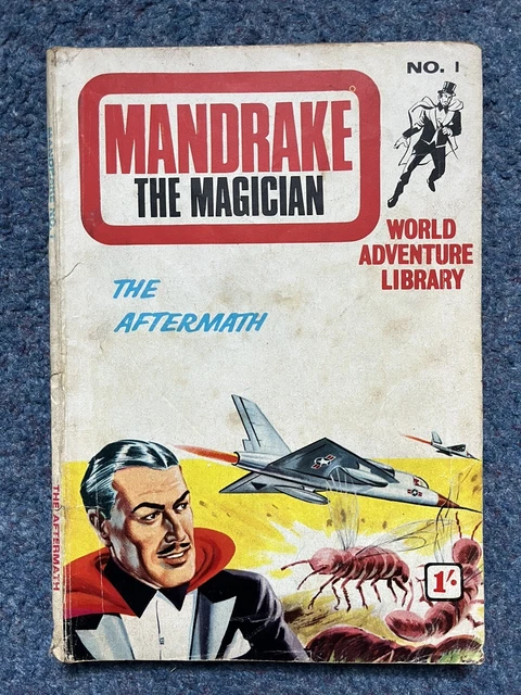 WORLD ADVENTURE LIBRARY Picture Comic Mandrake The Magician No. 1 The ...