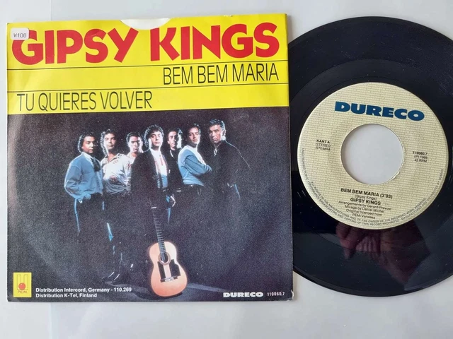 GIPSY KINGS - Bem Bem Maria/ Tu quieres volver 7'' Vinyl Holland EUR 20 ...