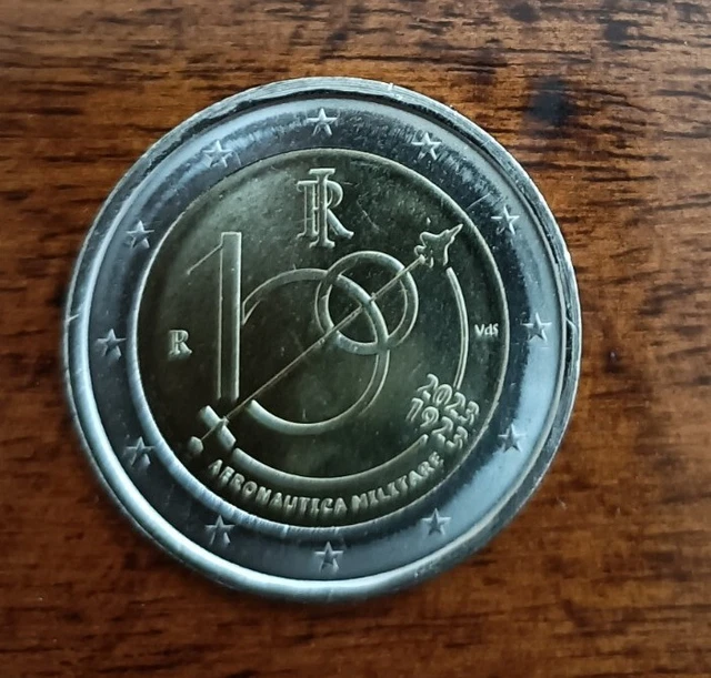 2 EURO 2023 Fdc 100 Anni Aeronautica Militare Commemorativo Subito ...