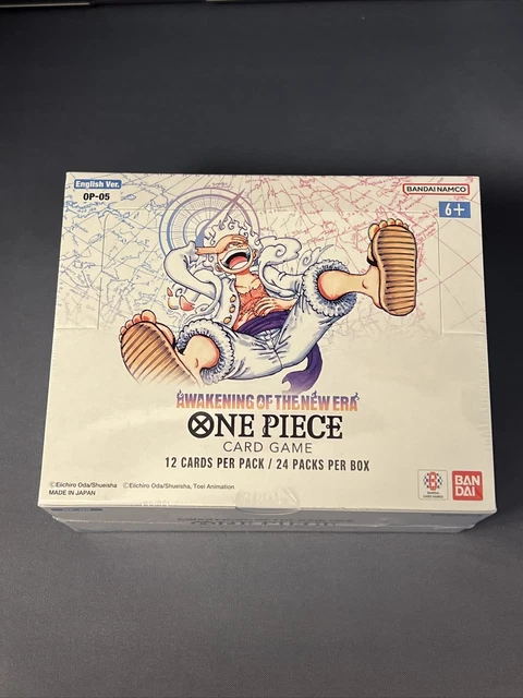 ONE PIECE BOX op05 Awakening Of The NEW ERA OP-05 Eng Sealed Fermé ...