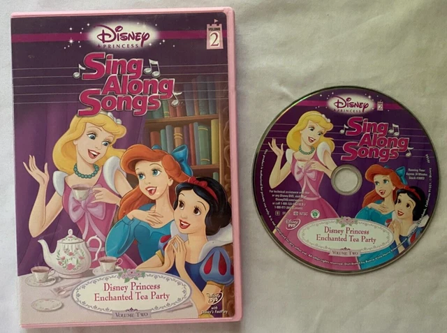 DISNEY PRINCESS SING Along Songs, Vol. 2 - Enchanted Tea Party 2005 For Kids $11.99 - PicClick CA