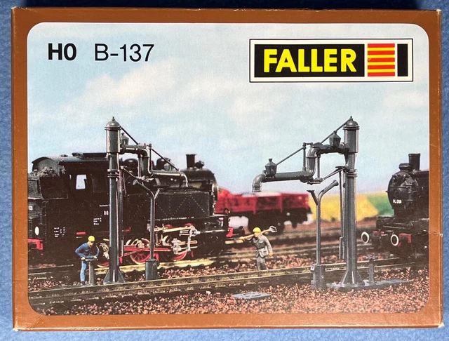 FALLER B-137, H0, 1:87, Bausatz 2 Gelenk-Wasserkräne, ungebaut in OVP EUR 12,95 - PicClick DE