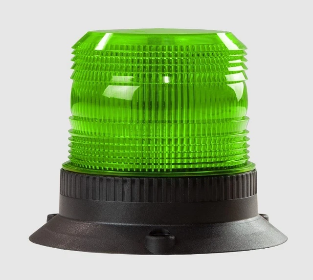 ECCO EB5010G GREEN LED Beacon 3 Bolt Fixing 12v-24v £39.95 - PicClick UK