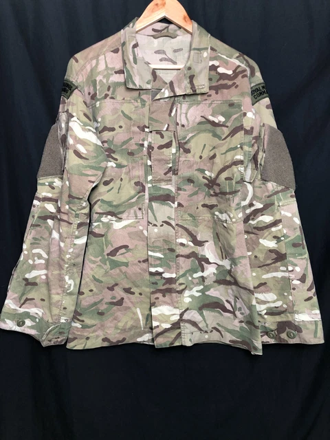 BRITISH ARMY MTP Camouflaged Combat Warm Weather combat Jacket - Size ...