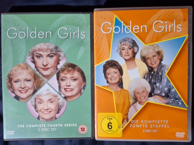 THE GOLDEN GIRLS: The Complete Fourth + Fifth Season - 3-Disc DVD ...