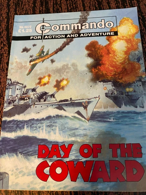COMMANDO COMIC NUMBER 4072 Day of the Coward EUR 4,67 - PicClick IT