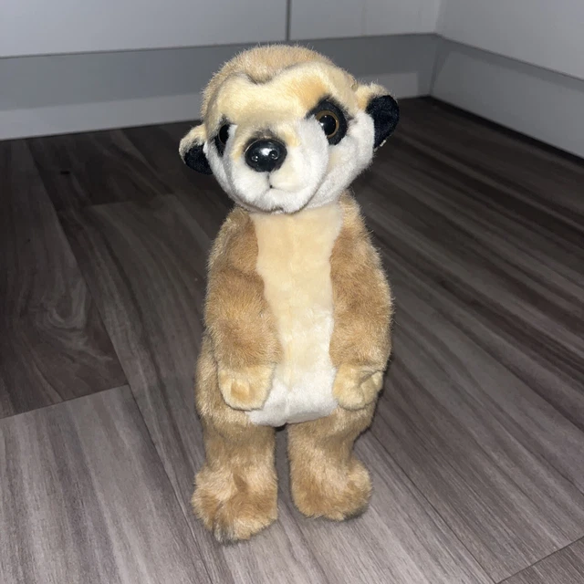 DAVID ATTENBOROUGH BBC Earth Meerkat Soft Plush Toy Approx 11" Tall ...