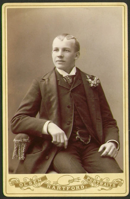 SCHEDA ARMADIO EMIL Johnson di Olsen: Hartford CT 1891 EUR 11,11 ... SCHEDA ARMADIO EMIL Johnson di Olsen: Hartford CT 1891 EUR 11,11 ...
