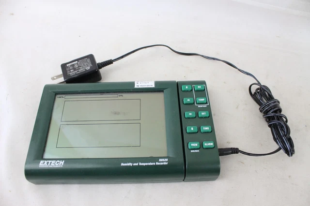 EXTECH INSTRUMENTS RH520 Humidity and Temperature Chart Recorder w ...