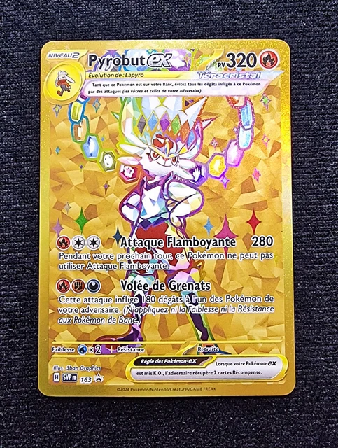 CARTE POKÉMON PYROBUT ex Promo SVP 163 EUR 29,60 - PicClick FR