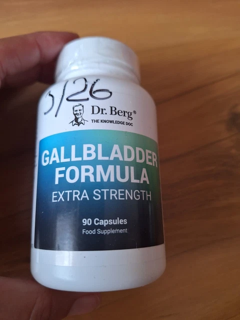 DR BERG GALLBLADDER formula extra strength food supplement 90 capsules ...